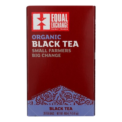 Equal Exchange Organic Black Tea - Black Tea - Case Of 6 - 20 Bags | eBay