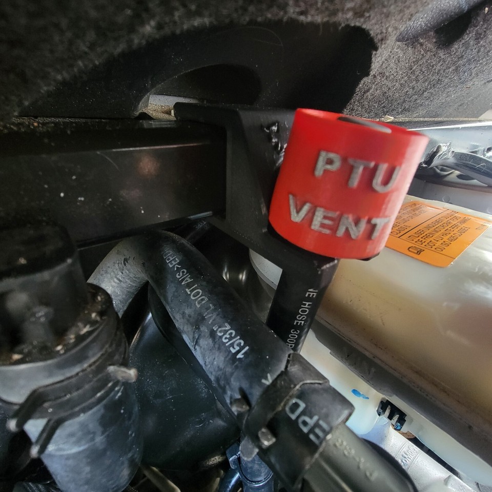 Ford Explorer 4WD 2011- 2019 EZ Flow PTU Vent Kit by Yak Performance ...
