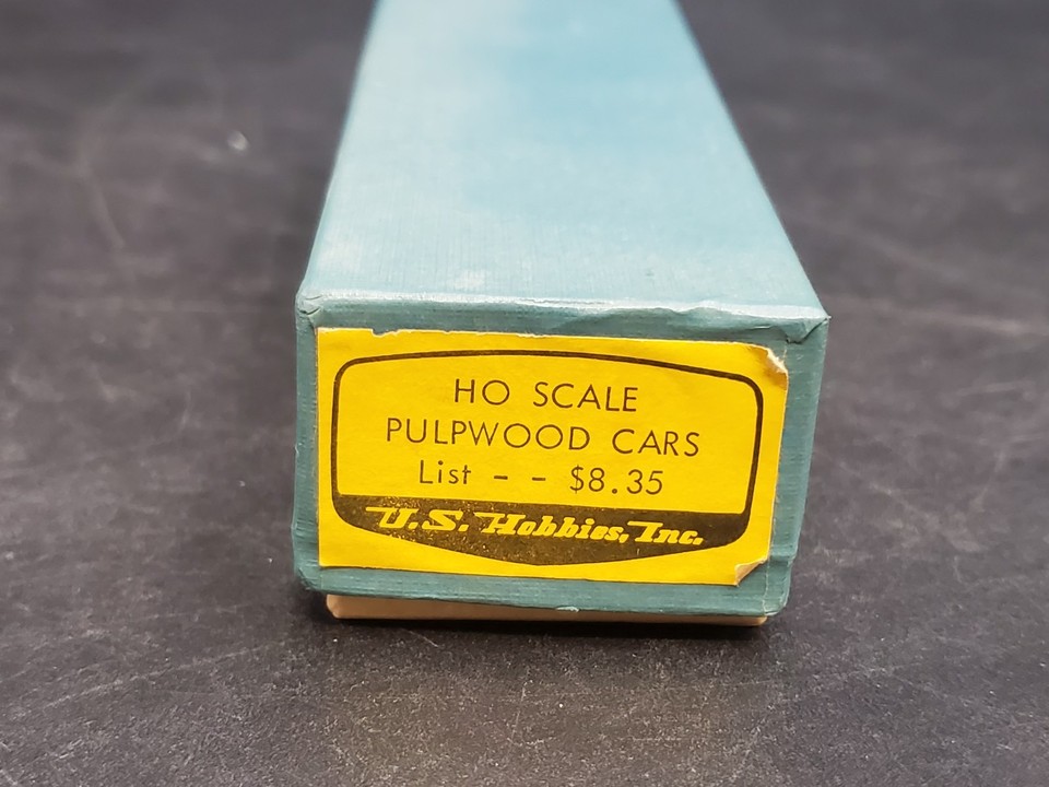 Vintage US Hobbies Inc Brass HO Scale Pulpwood Train Car | eBay