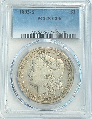 1893-S G6 PCGS San Francisco Morgan silver dollar - King of Morgans ...