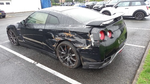 2012 NISSAN R35 GTR - SALVAGE / SHELL / PROJECT / SPARES | eBay UK