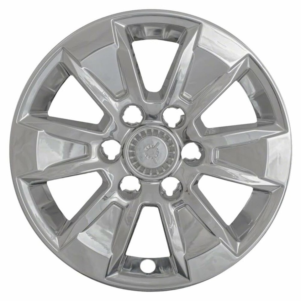 Impostor Chrome Wheel Skins 17 inch Set of 4 for Chevy Silverado GMC ...