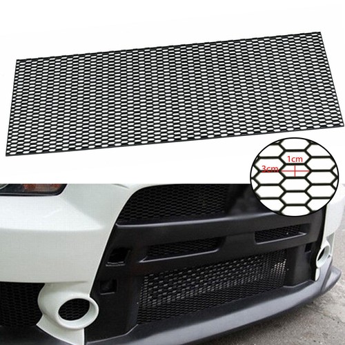 Universal Plastic Car Racing Honeycomb Mesh Grill Spoiler Bumper Vent ...