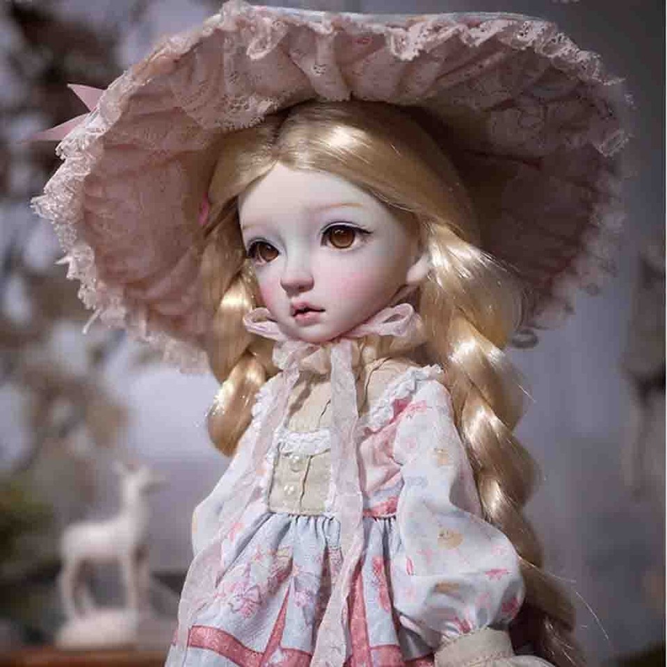 1/6 Bare Doll Resin BJD Doll SD Ball Joint Doll Pretty Girl Handmade ...