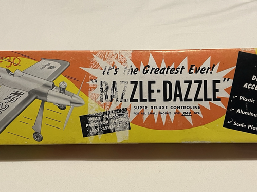 Vintage Enterprise Control line kit - Razzle Dazzle for .049 small ...