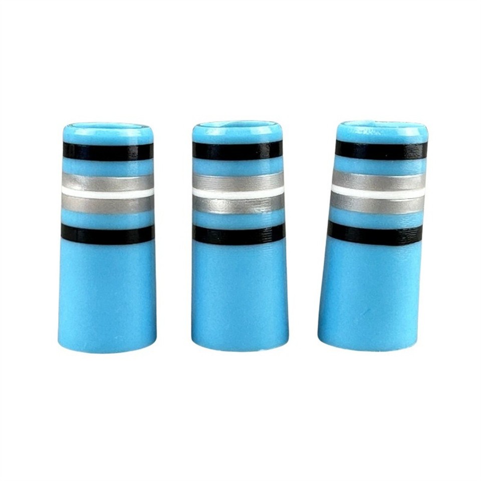 10pcs Custom Golf Ferrules Blue Tapered Tip .355 Ferrules Wedge Club ...