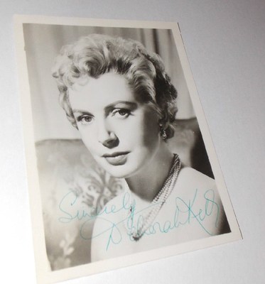 DEBORAH KERR SIGNED VINTAGE 5X7 PORTRAIT PHOTO | eBay