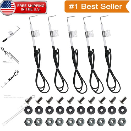 Easy Install Ignitor Wire Kit with Screws for Nexgrill 4/5 Burner Gas ...