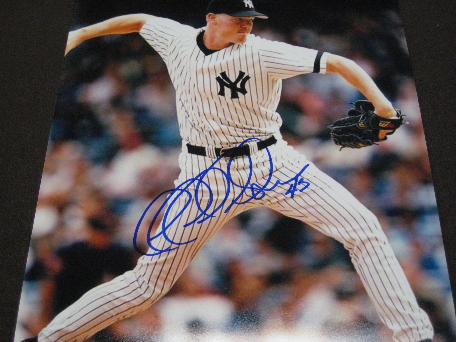 NEW YORK YANKEE GREAT JEFF NELSON SIGNED AUTOGRAPHED 8X10 PHOTO W/COA ...