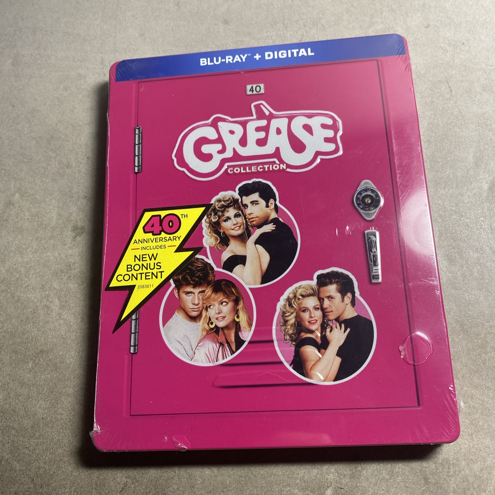 Blu-ray DVD: Grease Collection, 40th Anniversary FACTORY SEALED ...