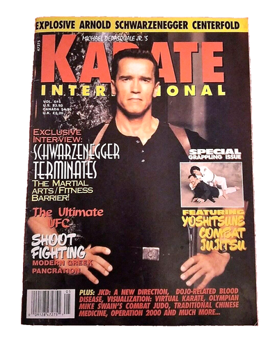 Karate International Magazine Vol 6 #5 Arnold Schwartzenegger Mar Apr ...