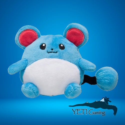 Pokemon Center Japan Exclusive Marill Pokemon Fit Plush - US Seller! | eBay