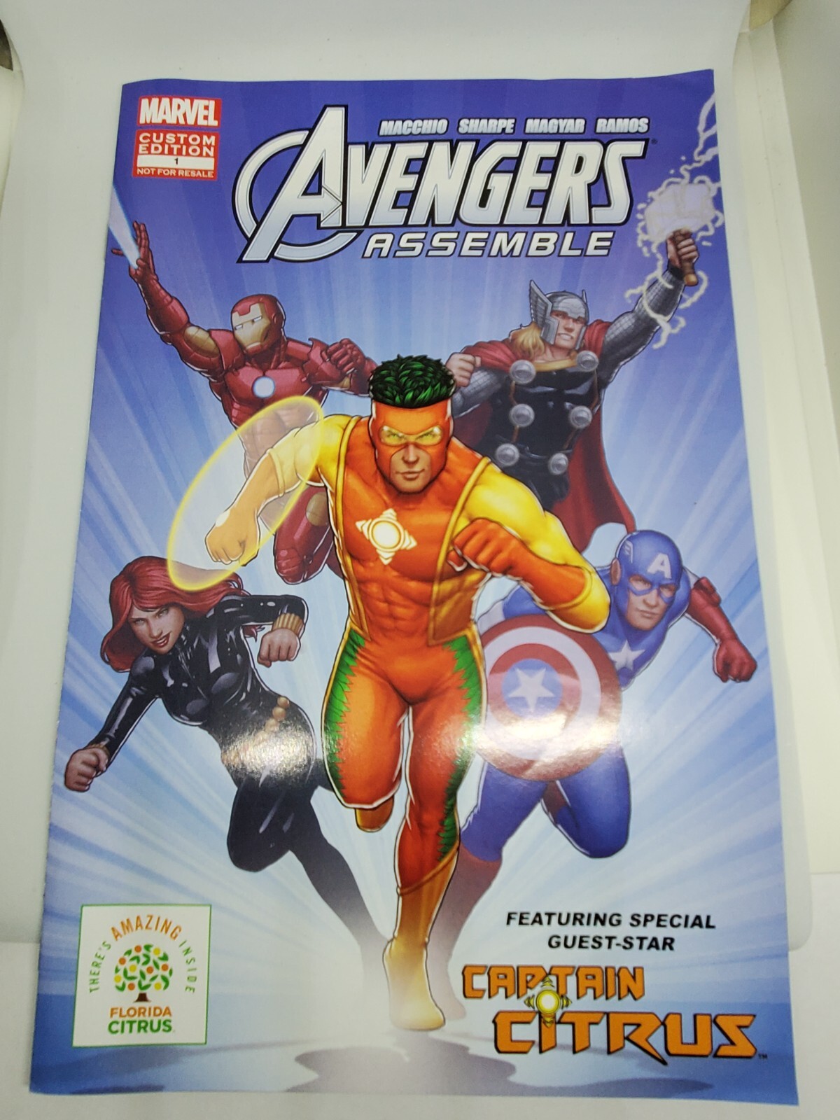 Avengers - Captain Citrus Florida - Issues 1-3 - Powers Collection COA ...