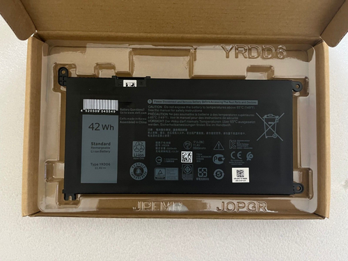 NEW GENUINE DELL INSPIRON 14 5482 5485 3-CELL 42WH 11.4V BATTERY YRDD6 ...