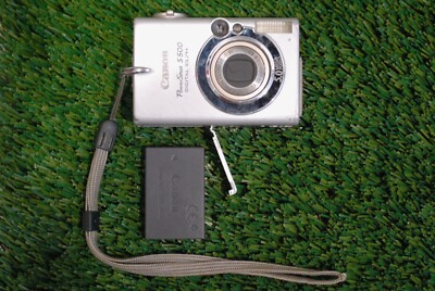 Canon PowerShot S500 Digital ELPH PC1084 Camera w/ Battery NO CORD For ...