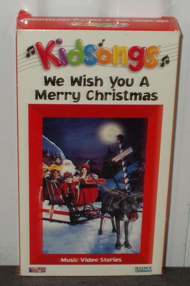 Kidsongs We Wish You a Merry Christmas VHS Tape Music Video Stories ...