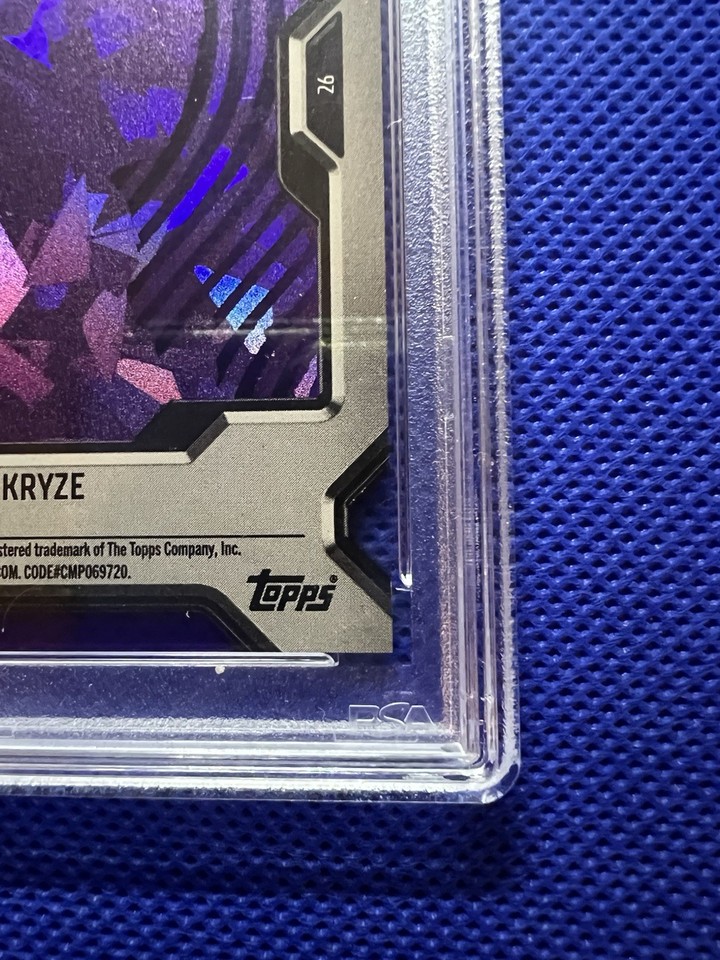 2023 Topps Star Wars High Tek Bo-Katan Kryze #26 /10 Omega PSA10 Purple ...