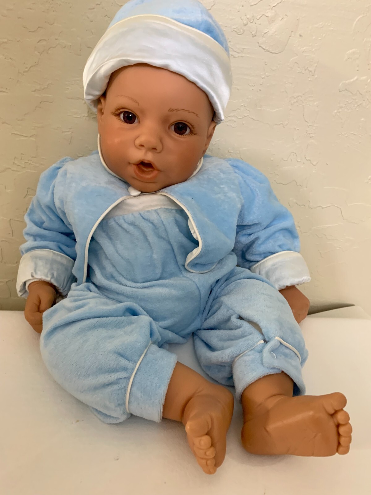 1997 LEE MIDDLETON By Reva Brown Hair & Eyes Thumb Sucker Doll 20 ...