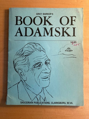 RARE Book of Adamski, Gray Barker, First Edition, Flying Saucers, UFO ...
