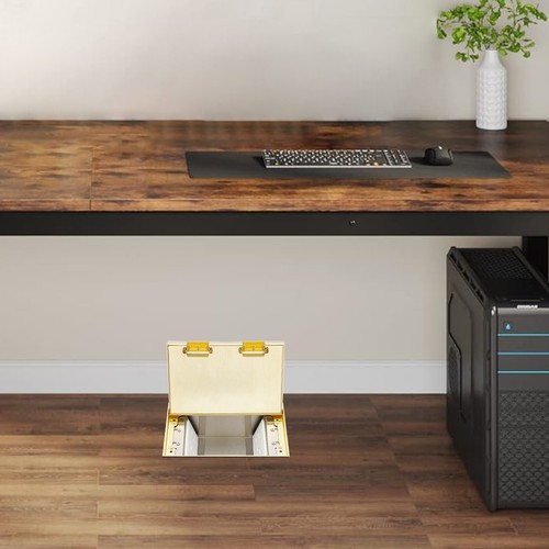 Hidden Floor Socket Box Floor Recessed Electrical Outlet Receptacle Box ...