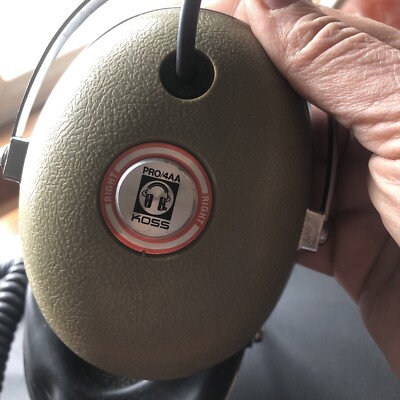 Vintage Koss Pro/4AA Pro-4AA Headphones 70's Stereo Volume Control | eBay