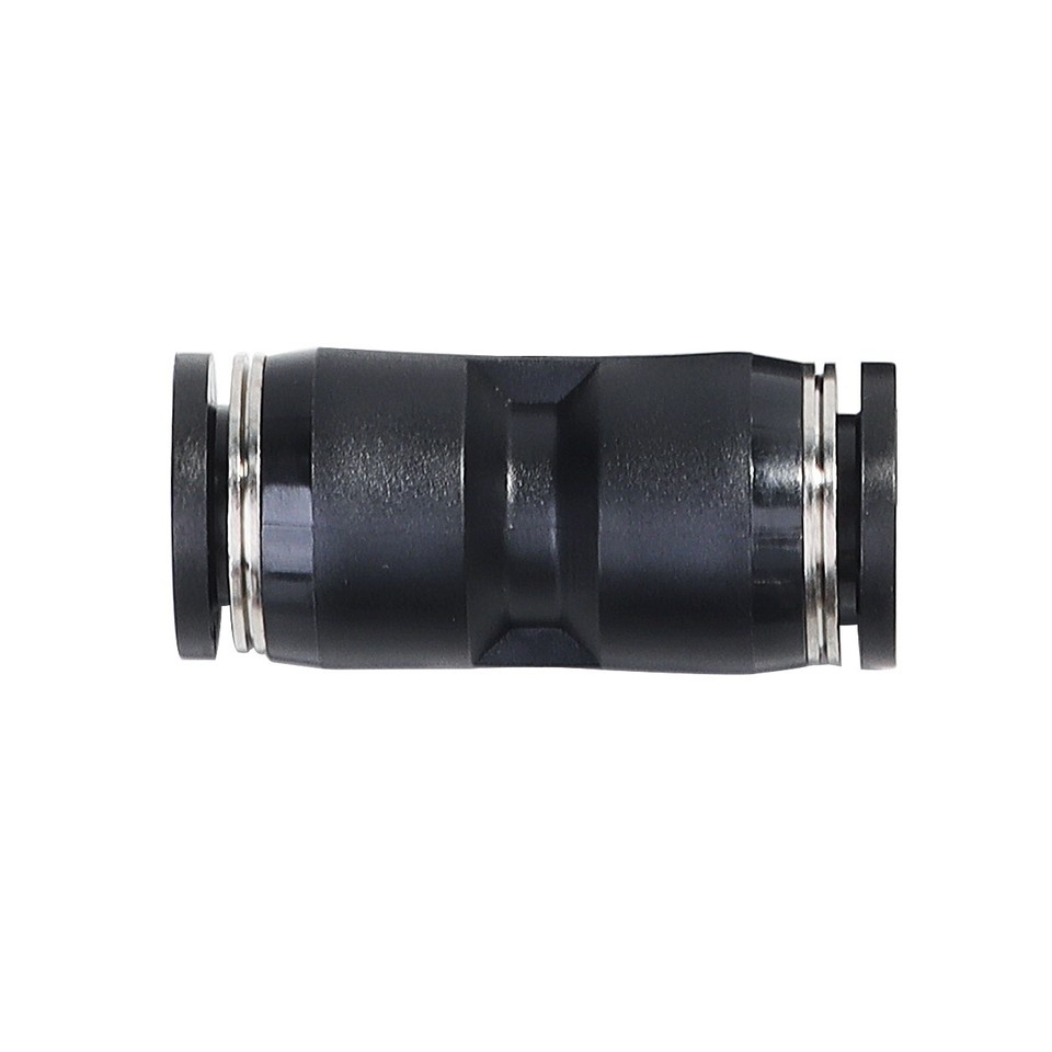 Push To Connect Air Fittings Tube For 1/2" Od Straight Air Line Union ...