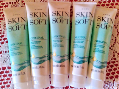 Skin So Soft SSS Avon Original 24 hr Replenishing Hand Cream 3.4 oz ...