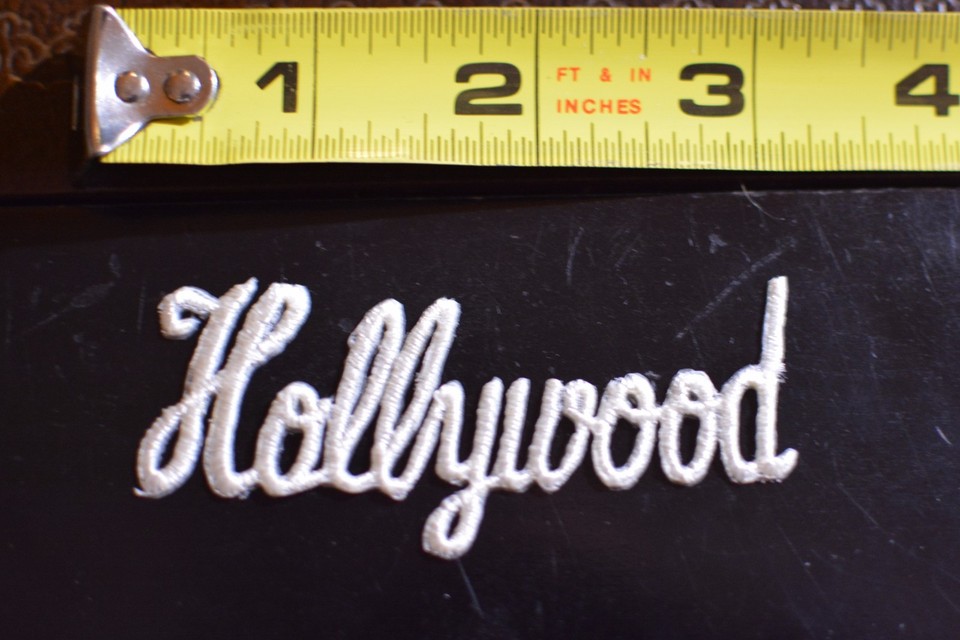 City Name Text Cursive Script Iron-on Vintage Clothing Patch Travel ...