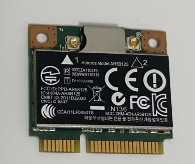 HP Pavilion DV7-7000 Wireless WiFi Card Atheros AR5B125 670036-001 ...