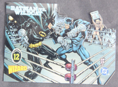 Batman vs Wildcat 1996 Wizard DC Comics Card #12 (NM) | eBay