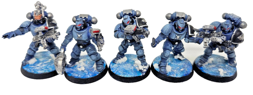 Warhammer 40k Space Marine Incursors Space Wolves Painted 40 k Games ...