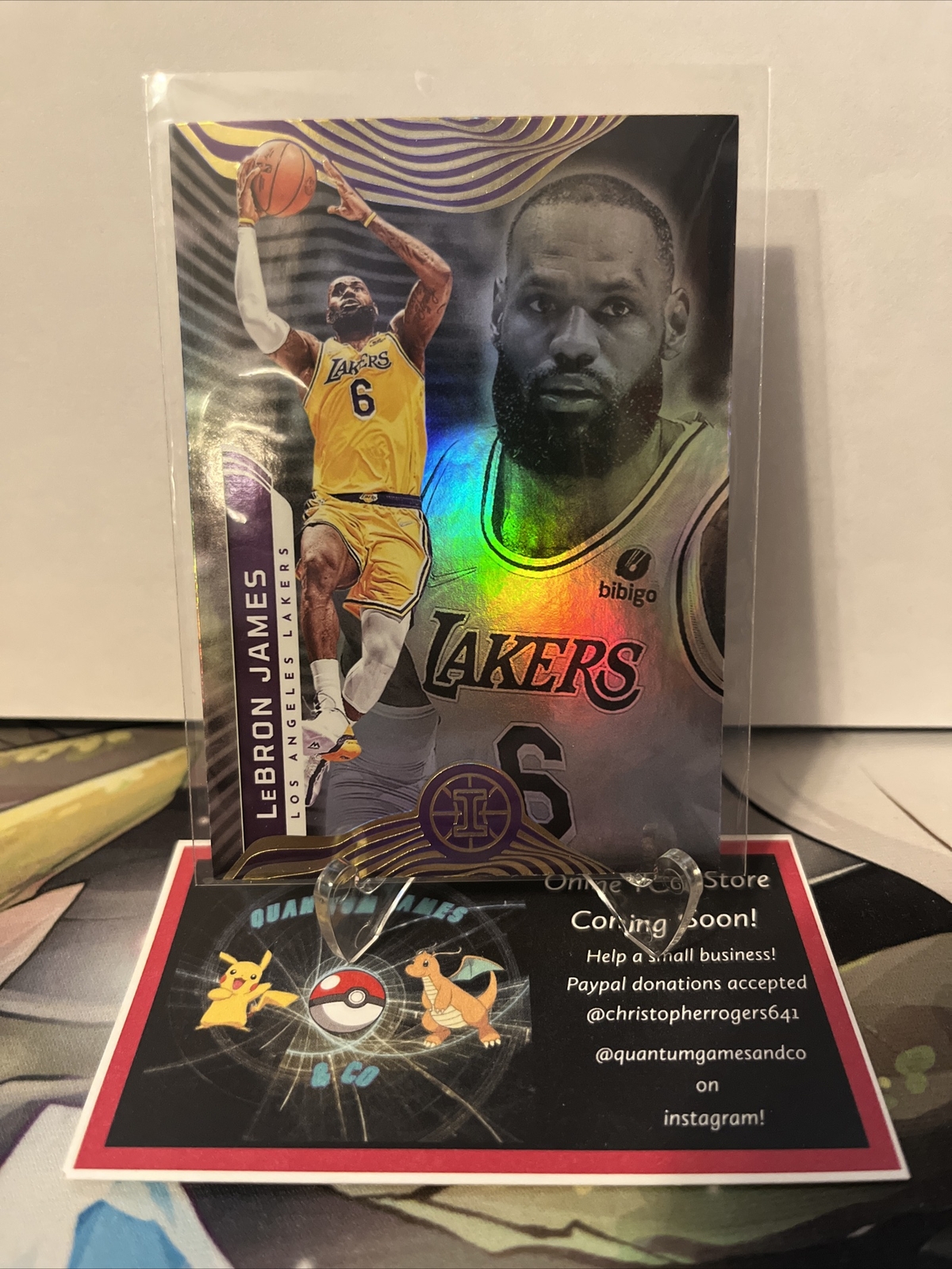 LEBRON JAMES 2021-22 Panini Illusions Basketball NBA Base Card #96 LA ...