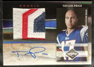 Taylor Price 2010 Limited #11 Rookie 3 Color Prime Patch & Autograph 04 ...