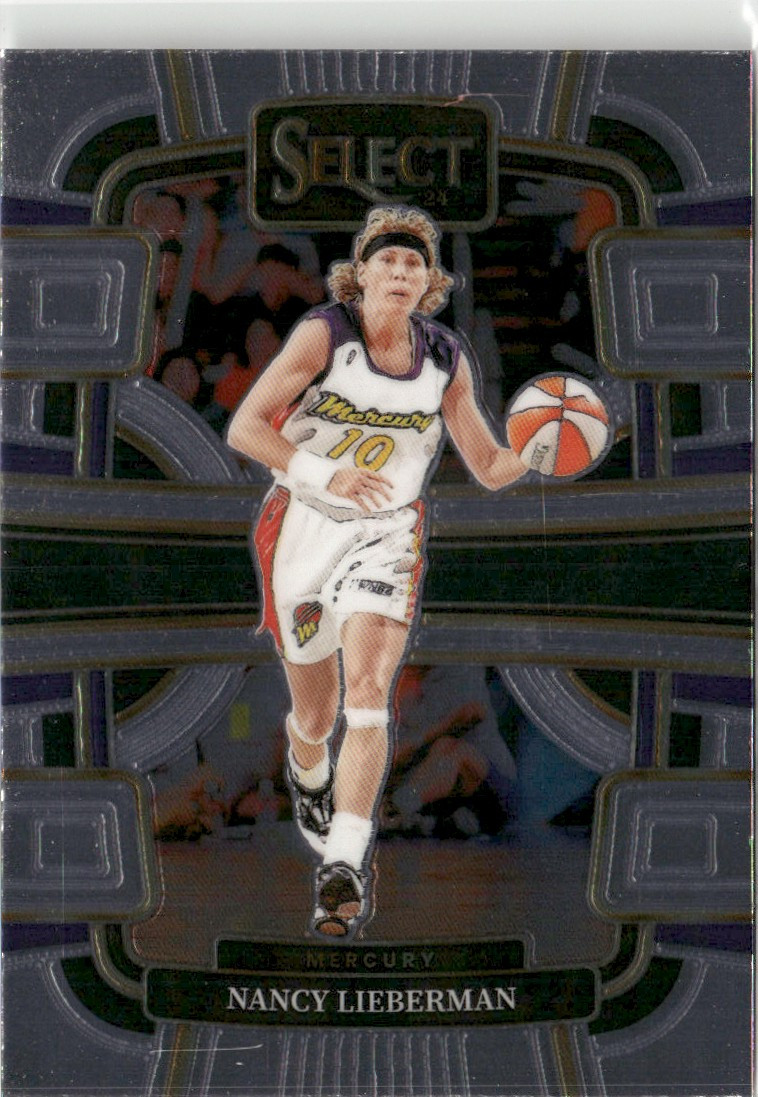 Nancy Lieberman 2024 Select WNBA #96 Base Gold Vinyl /1 Price Guide ...