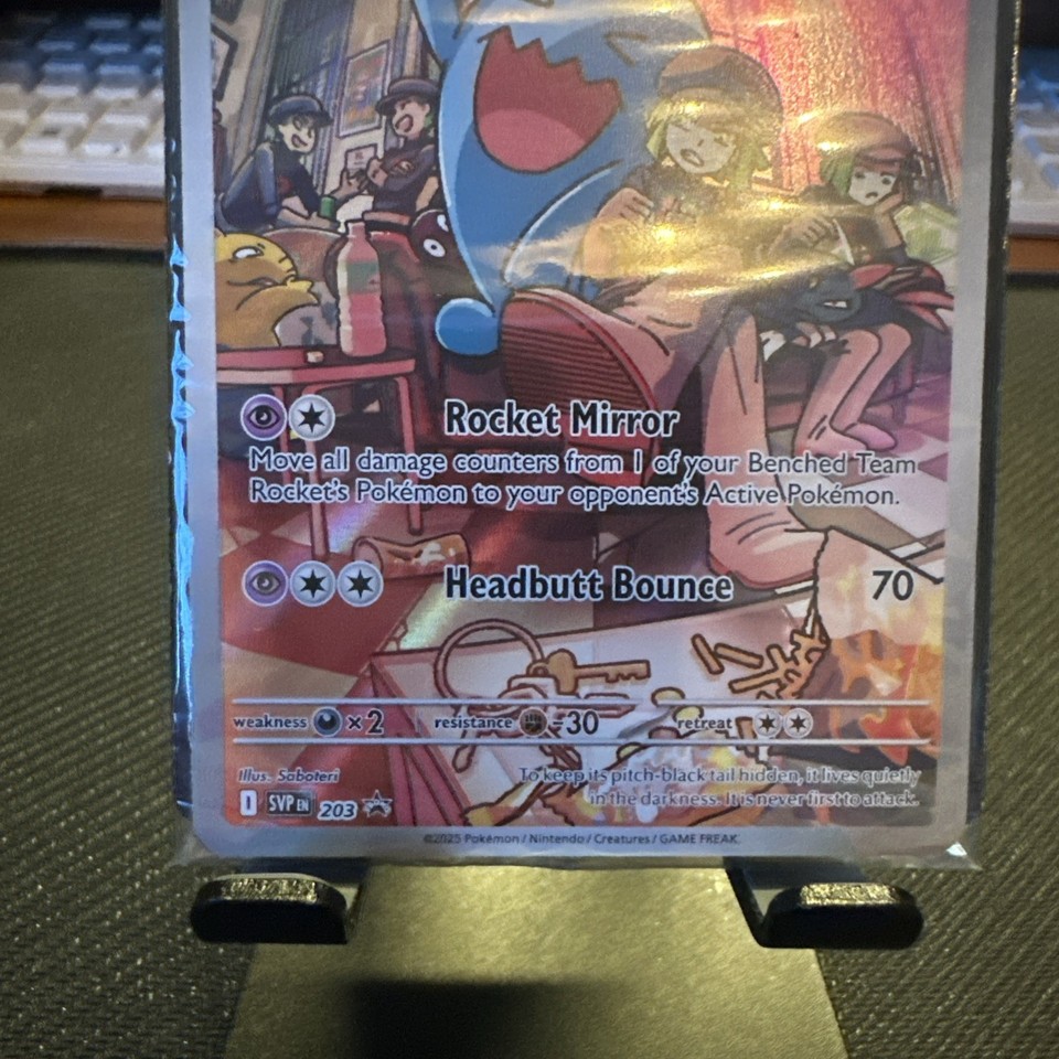 Pokémon Destined Rivals Team Rocket’s Wobbuffet 203 ETB Promo Sealed | eBay