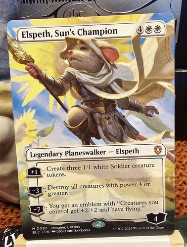 🌼Elspeth, Sun's Champion🌼 MTG Commander: Bloomburrow Borderless MYTHIC ...