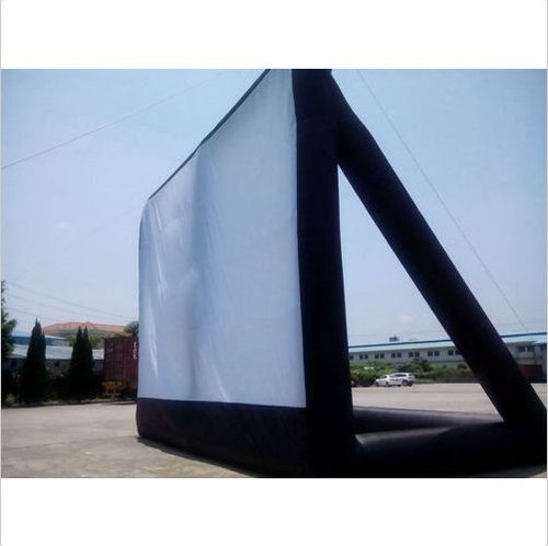 9*7m Giant Inflatable Movie Screen, Outdoor Inflatable Screen With 2 ...