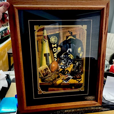 A Hawkeye legacy Doug Knutson University Of Iowa 23x19 Signed | eBay