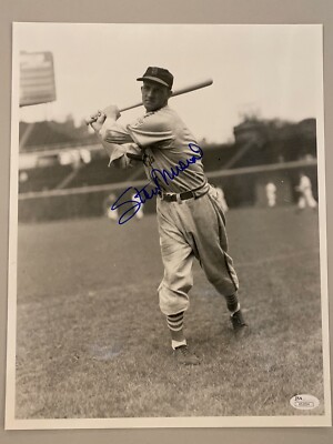 Stan Musial Original George Brace Photo signed 11x14 JSA Free Shipping ...