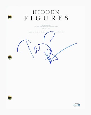 Taraji P. Henson Signed Hidden Figures Movie Script Full Screenplay ...