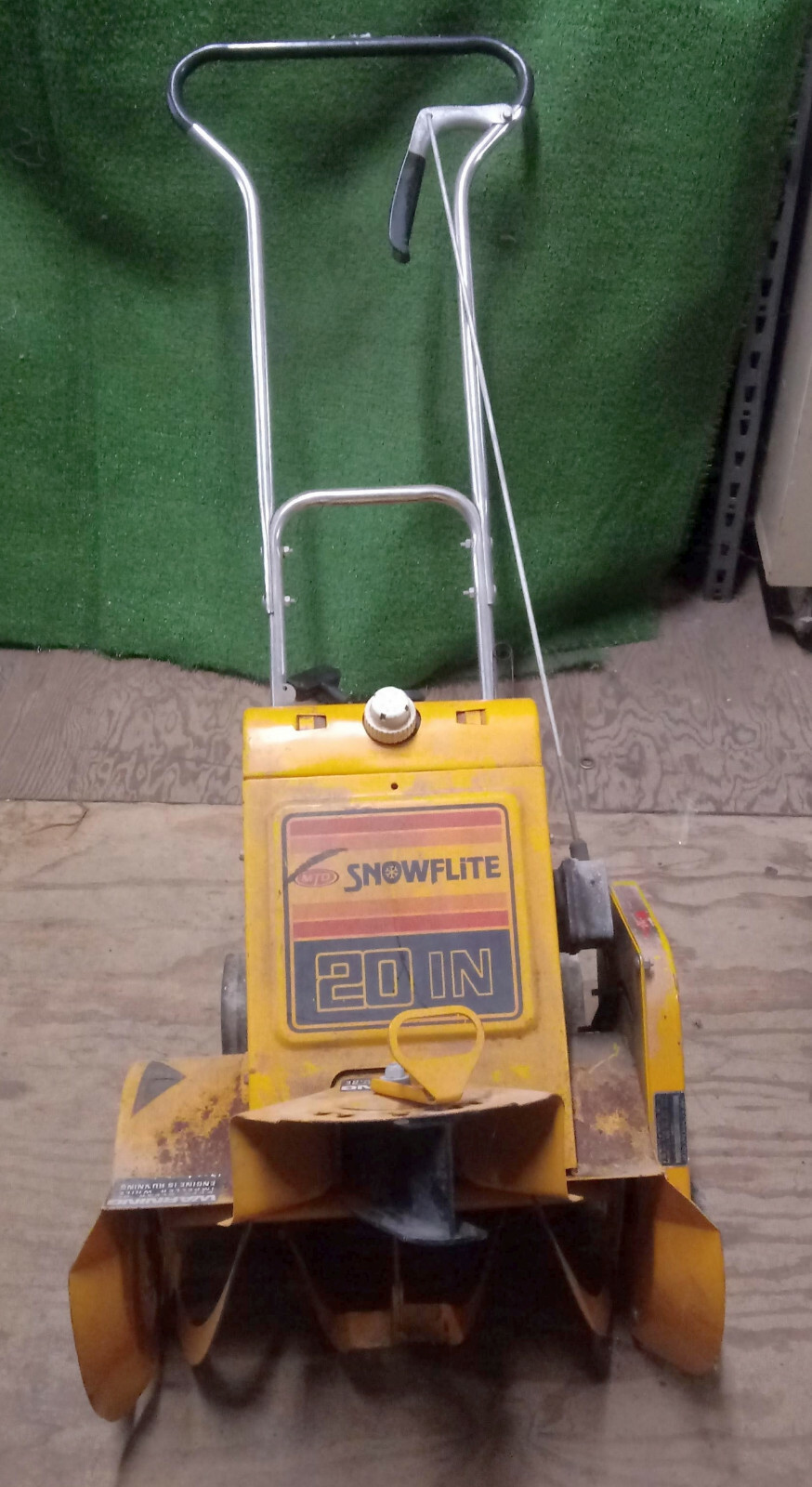 1 USED SNOWFLITE 310-100A E259A 20" SNOW THROWER ***MAKE OFFER*** | eBay