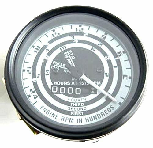 Speedometer C3NN17360N, 8N17360A1 FD New Holland Tractor - BLACK Bezel ...
