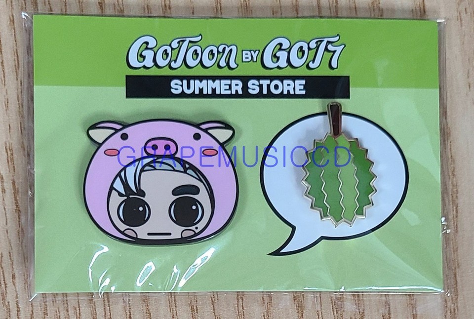 GOT7 GOTOON BY GOT7 SUMMER STORE OFFICIAL GOODS GOTOON BADGE SET SEALED ...