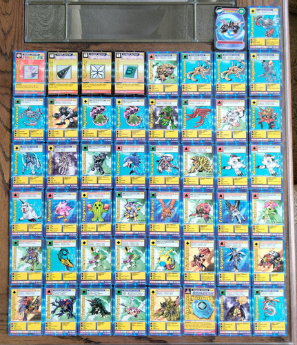 Digimon Digi-Battle Card Game Card Lot of 50 cards | eBay