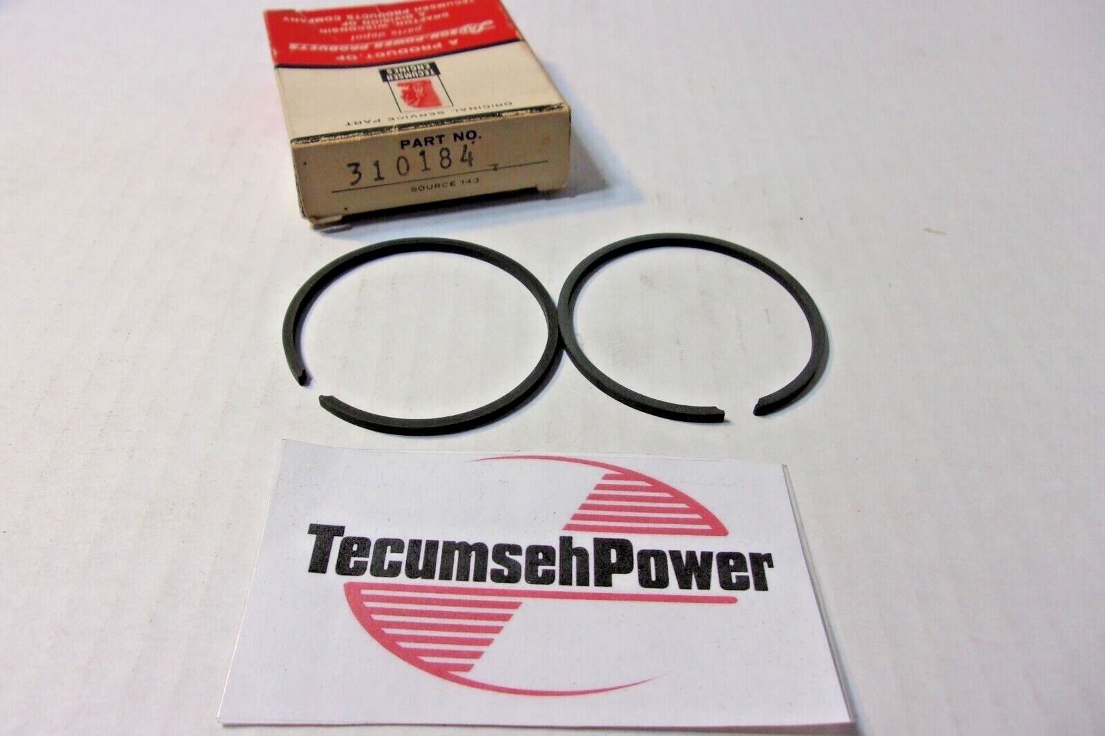 GENUINE OEM TECUMSEH PART # 310184 PISTON RINGS | eBay
