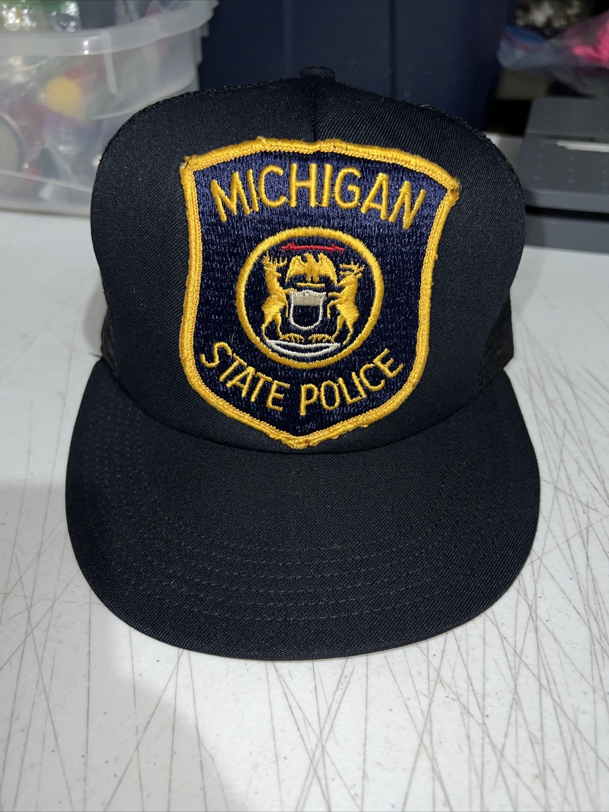 vintage 80s police deadstock - Gem
