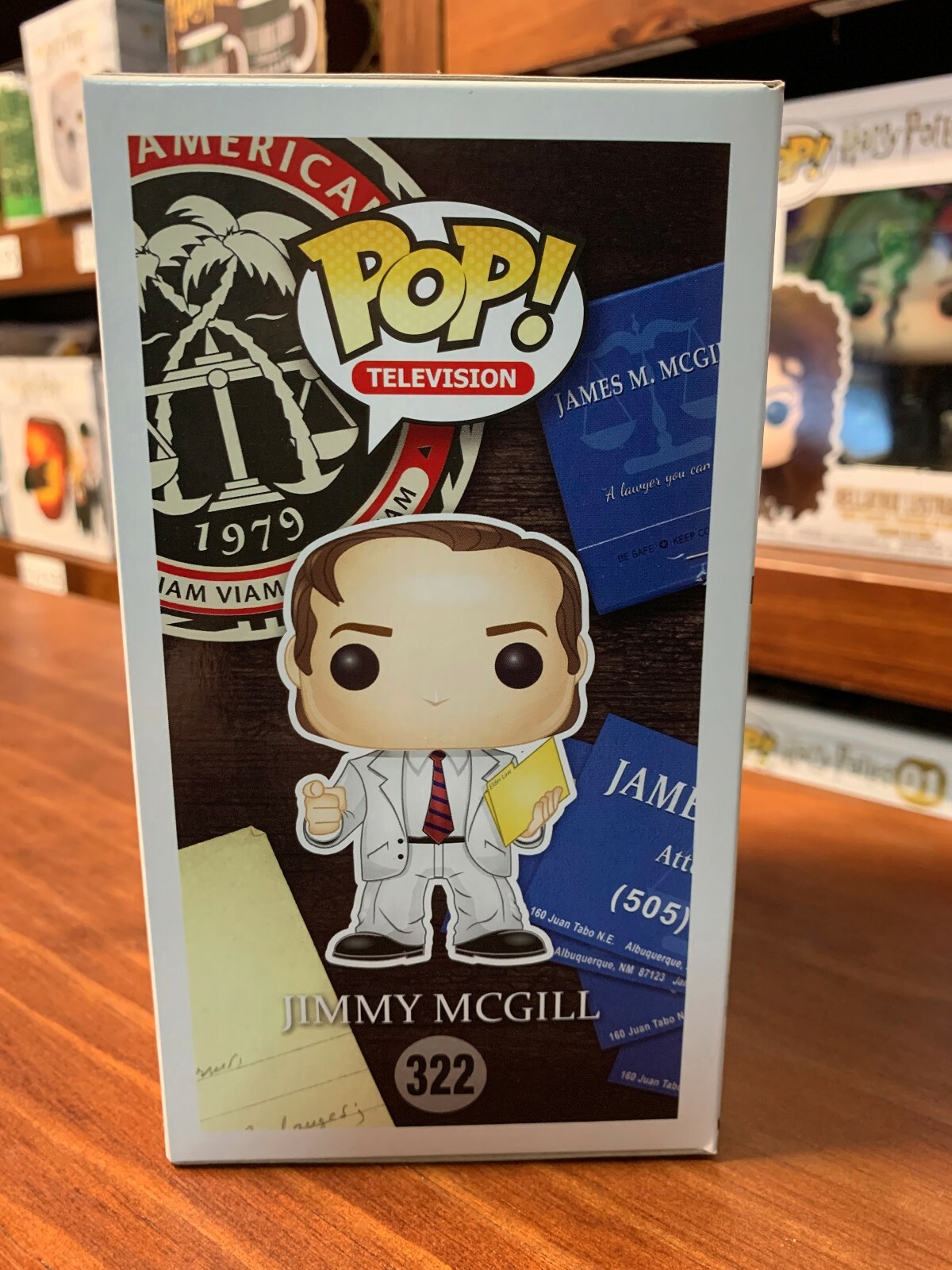 Pop TV Better Call Saul Jimmy McGill Funko Pop Vinyl EXPERT PACKAGING ...
