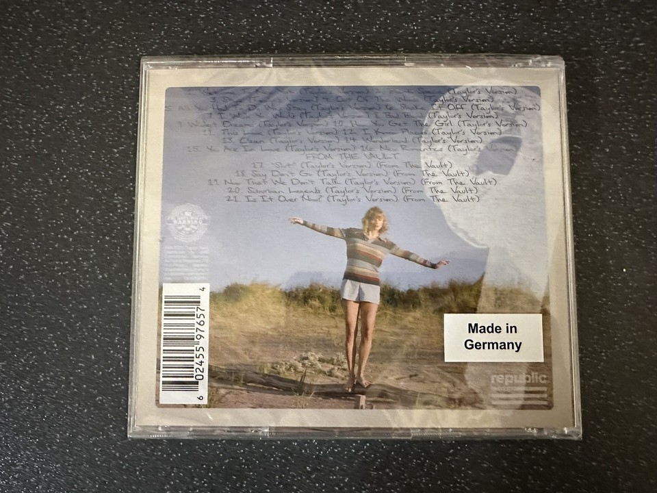 Taylor Swift 1989 Taylor's Version Deluxe CD Rose Garden (Pink) | eBay UK