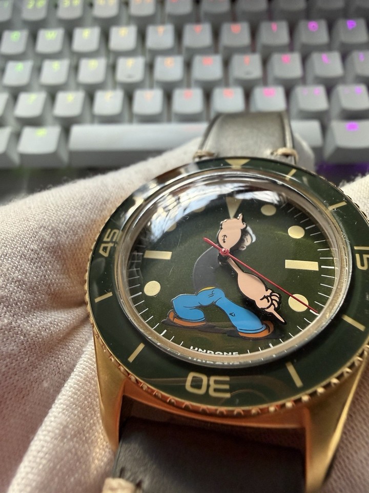 Undone X Popeye Automatic Watch | eBay