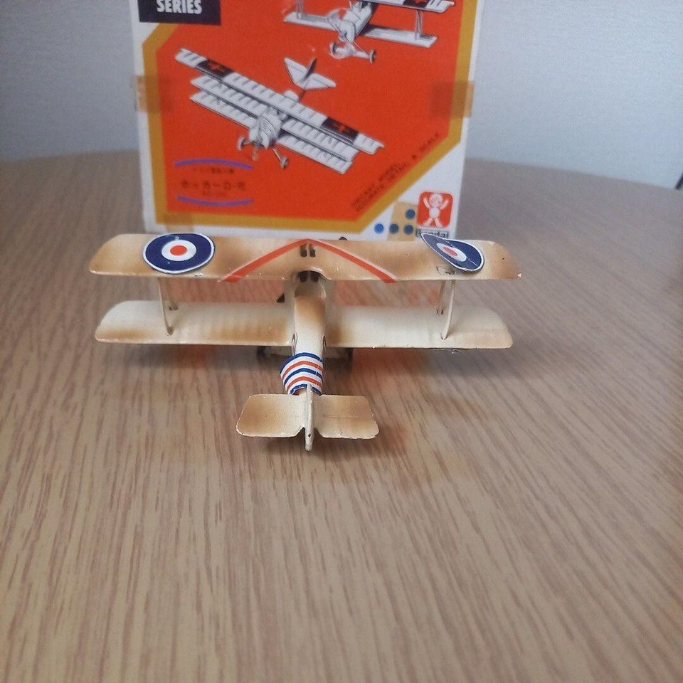 Vintage Bandai Fokker D.VII Redbox Series German battleship plane F/S ...